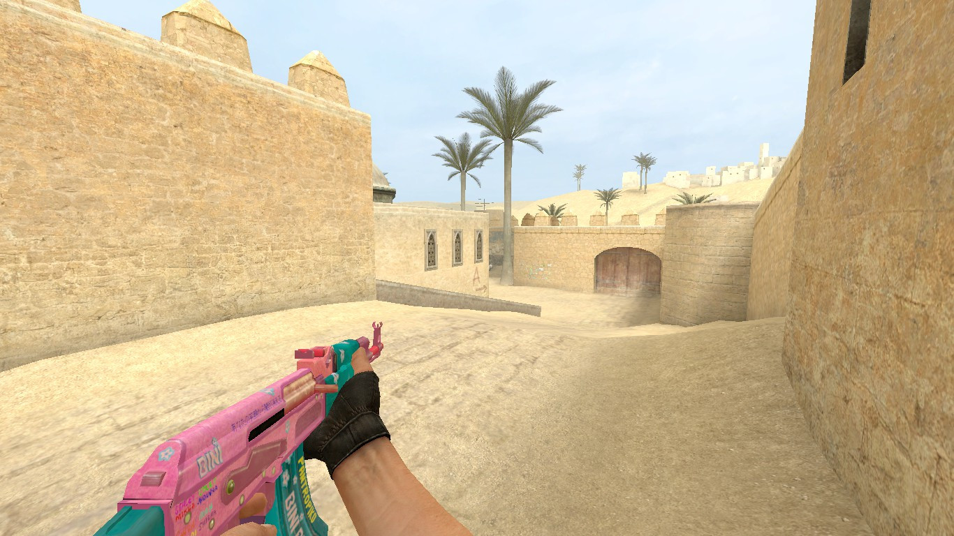 AK-47 | Bloom Doom (BINi Gun) Mod for Counter-Strike: Source | CS:S Mods