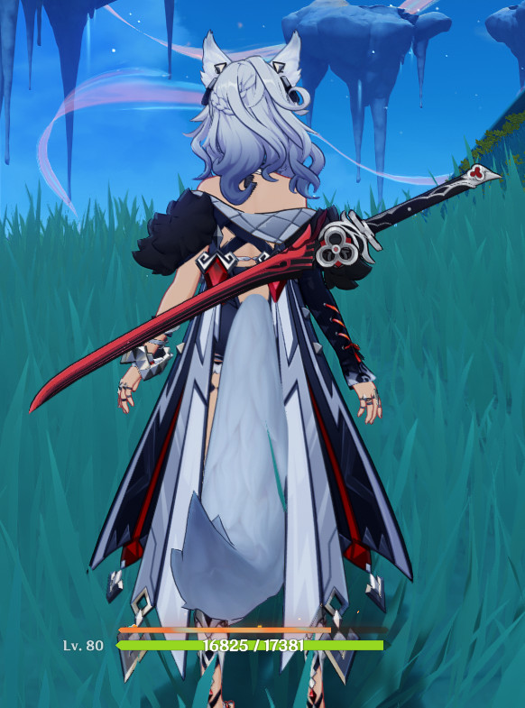 Uraku Misugiri Recolor for Wolf Xilonen Mod for Genshin Impact | GI Mods