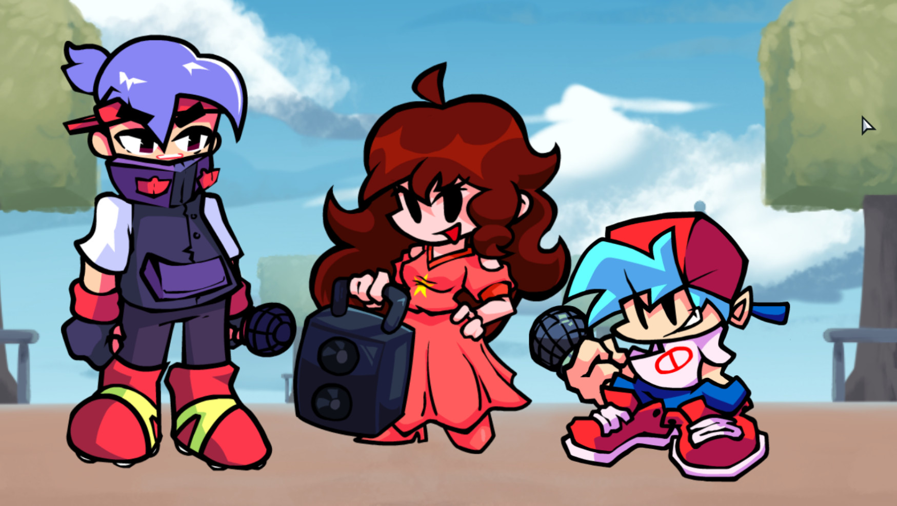 FRIDAY NIGHT OUTRAGE Mod for Friday Night Funkin' | FNF Mods