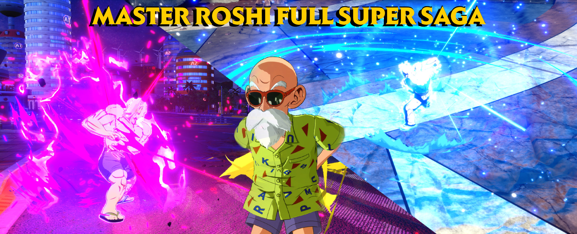 (NEW SLOT) ROSHI SUPER PACK FULL SAGA Mod for Dragon Ball: Sparking ...