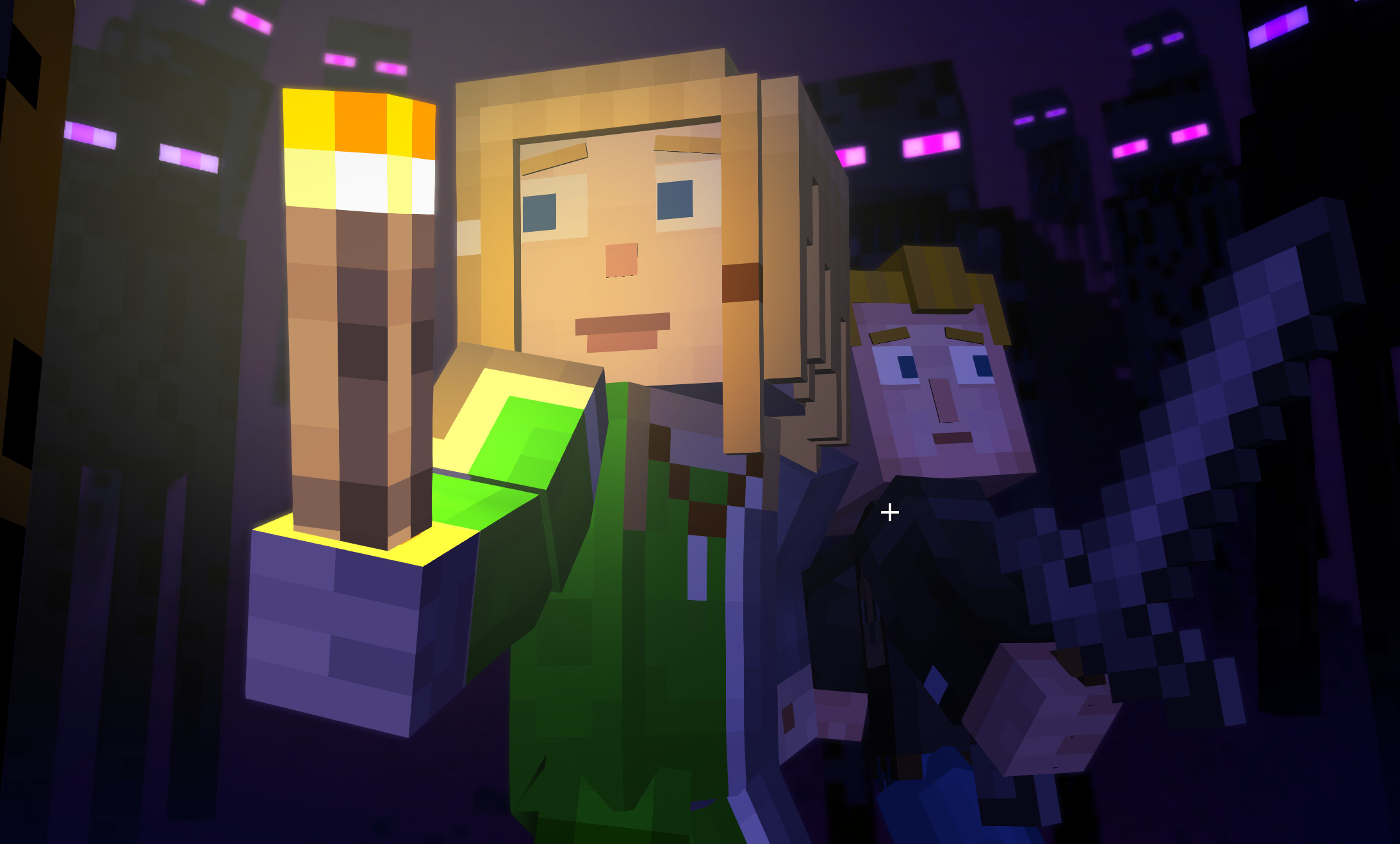 Jesse as Nell Mod for Minecraft: Story Mode | M:SM Mods