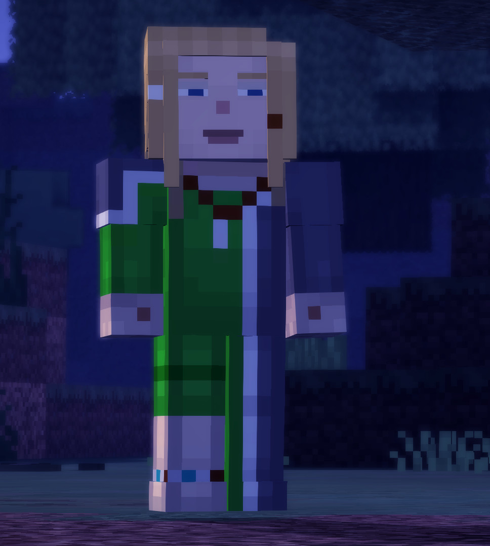 Jesse as Nell Mod for Minecraft: Story Mode | M:SM Mods