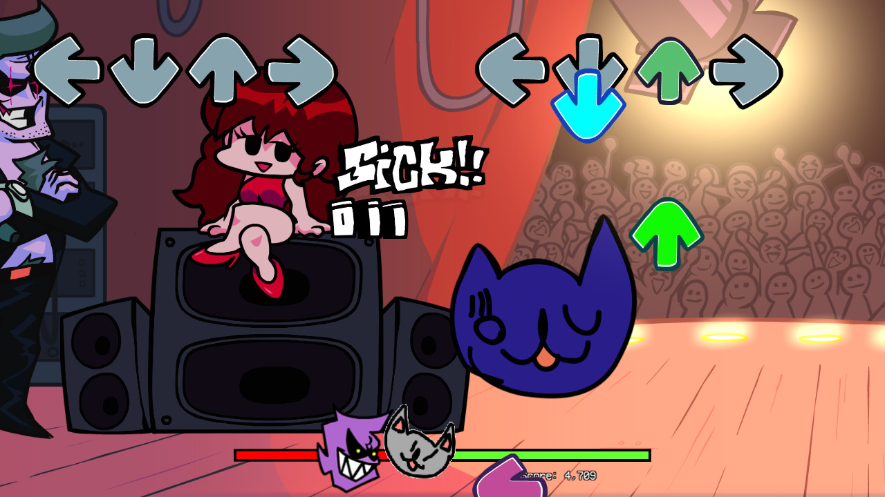 Playable cat Mod for Friday Night Funkin' | FNF Mods