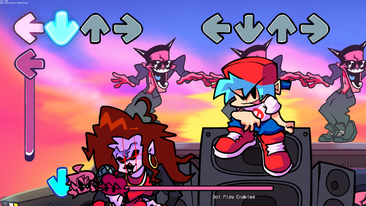 FNF: Girlfriend Mixes (RPG TAKE) Mod for Friday Night Funkin' | FNF Mods