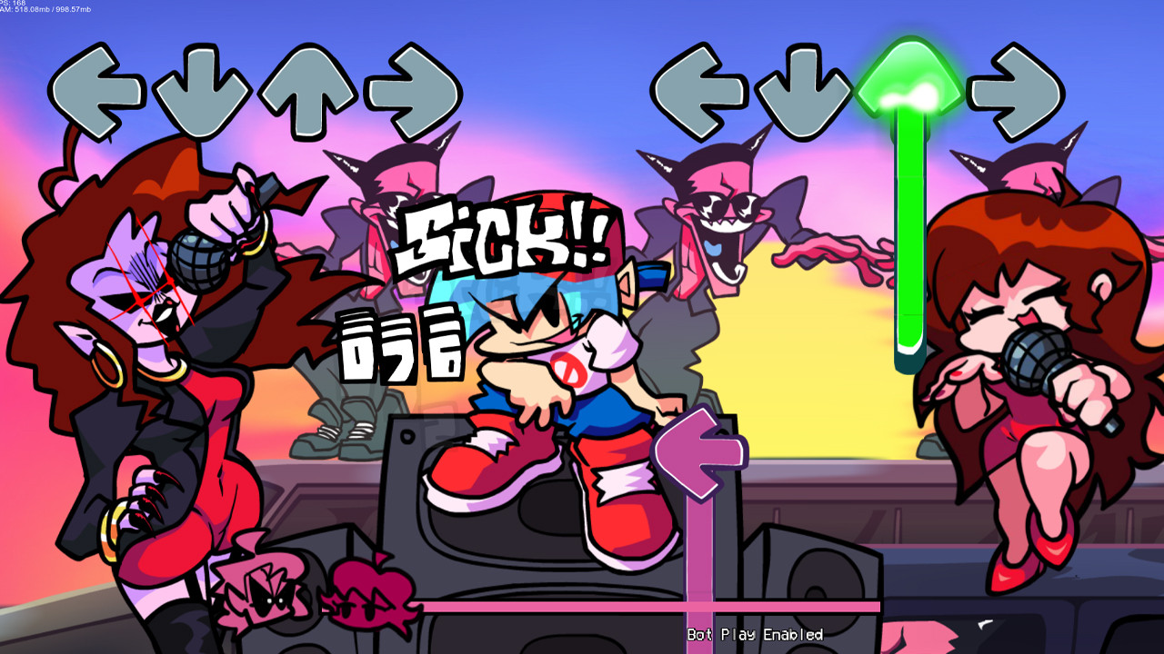 FNF: Girlfriend Mixes (RPG TAKE) Mod for Friday Night Funkin' | FNF Mods