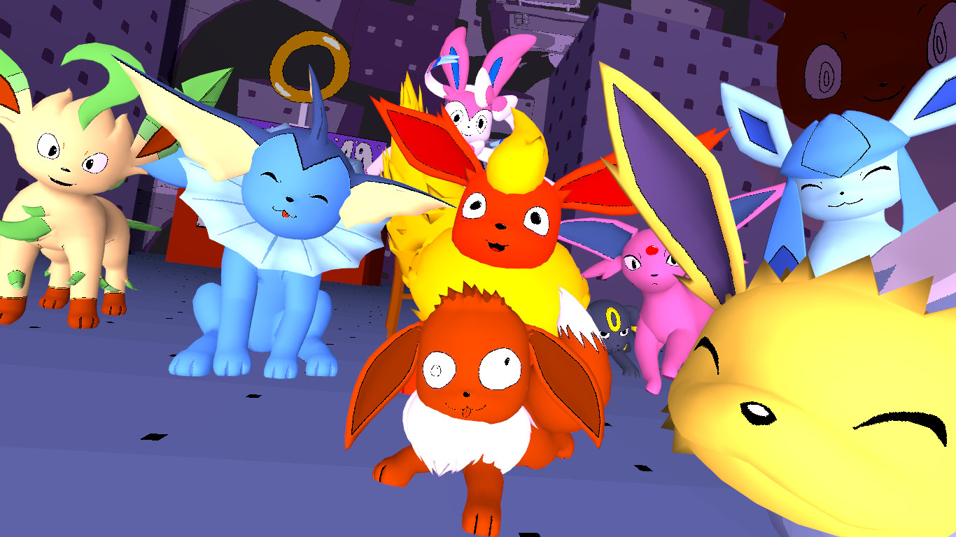 Pizza Tower styled Eeveelutions (Materials) Mod for Garry's Mod | GMod Mods