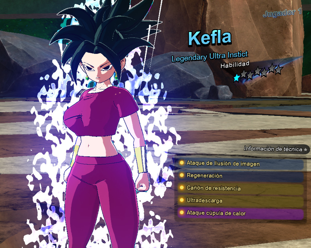 (NEW SLOT) Kefla Legendary Ultra Instict Mod for Dragon Ball: Sparking ...