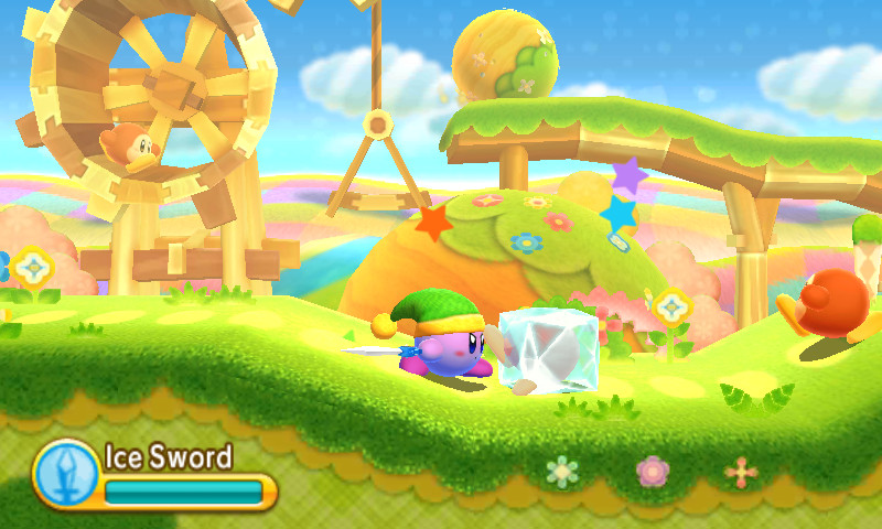 Ice Sword Mod for Kirby: Triple Deluxe | KTD Mods