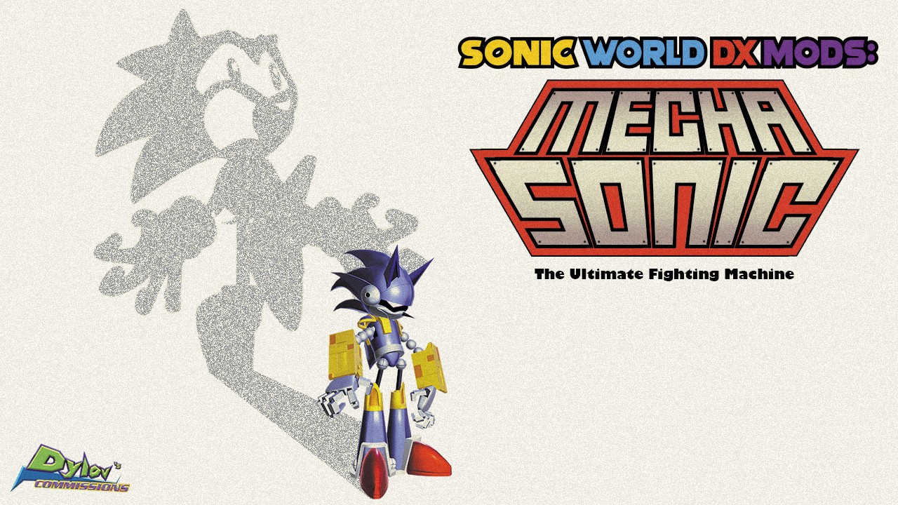 Mecha Sonic(Robian) Mod for Sonic World DX | SWDX Mods