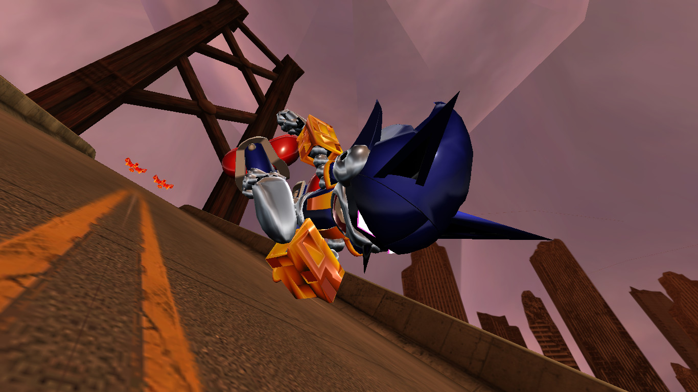 Mecha Sonic(Robian) Mod for Sonic World DX | SWDX Mods