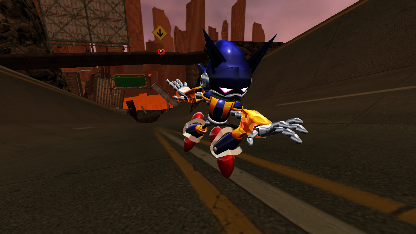 Mecha Sonic(Robian) Mod for Sonic World DX | SWDX Mods