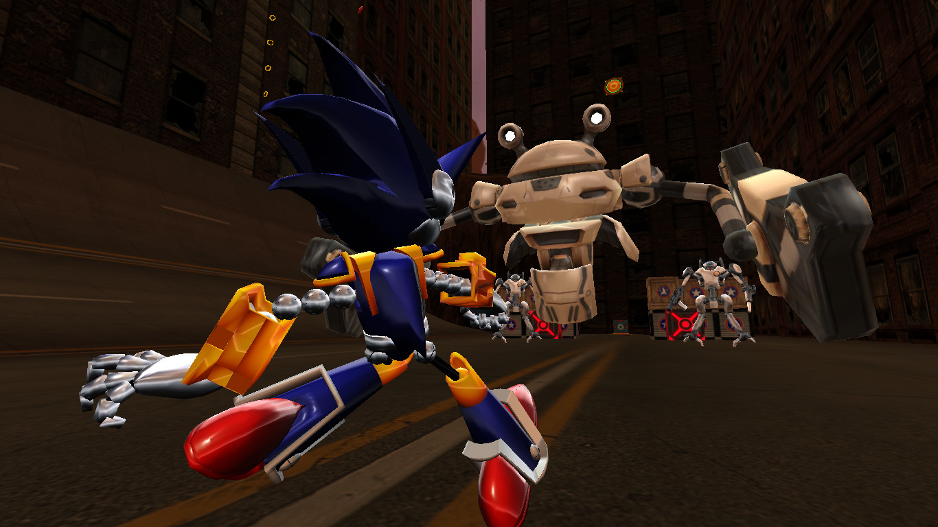 Mecha Sonic(Robian) Mod for Sonic World DX | SWDX Mods