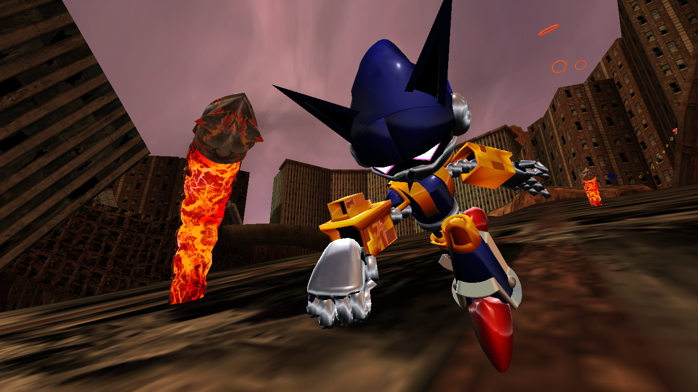 Mecha Sonic(Robian) Mod for Sonic World DX | SWDX Mods