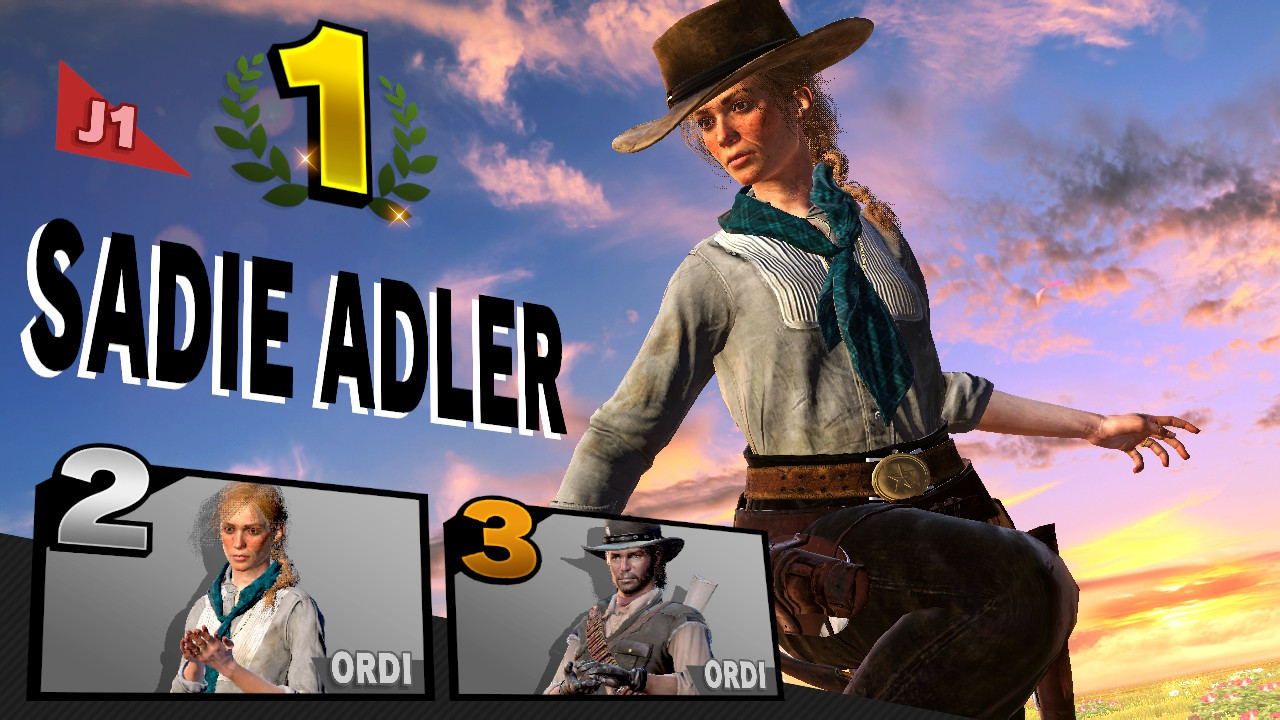 SADIE ADLER Mod for Super Smash Bros. Ultimate | SSBU Mods
