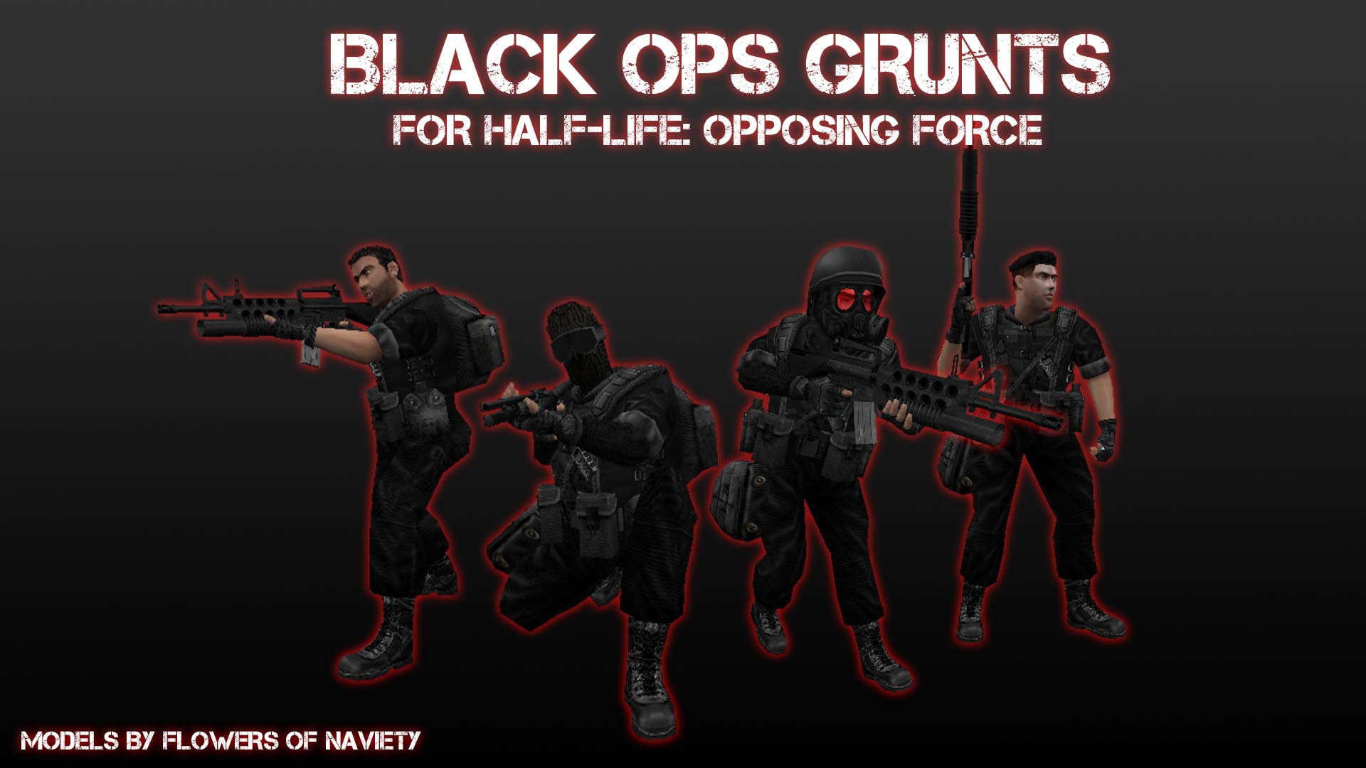 Black Ops Grunts for Opposing Force Mod for Half-Life: Opposing Force ...