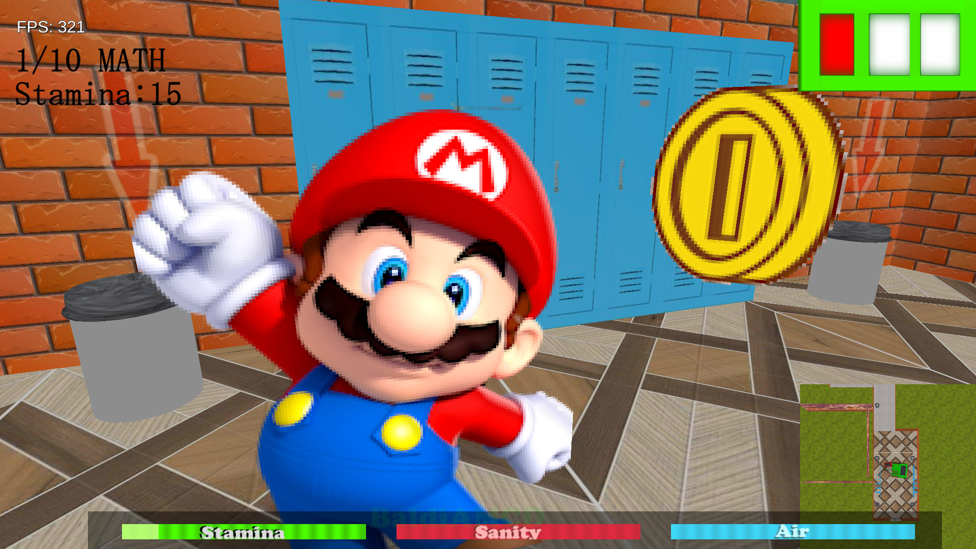 Mario's advanced math - BAEIAFSR mod Mod for Baldi's Basics | Baldi Mods