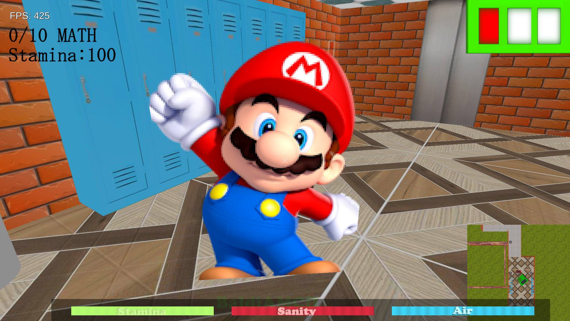 Mario's advanced math - BAEIAFSR mod Mod for Baldi's Basics | Baldi Mods