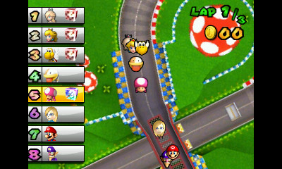 Mario Kart Double Dash!! Custom HUD (v0.2) Mod for Mario Kart 7 | MK7 Mods