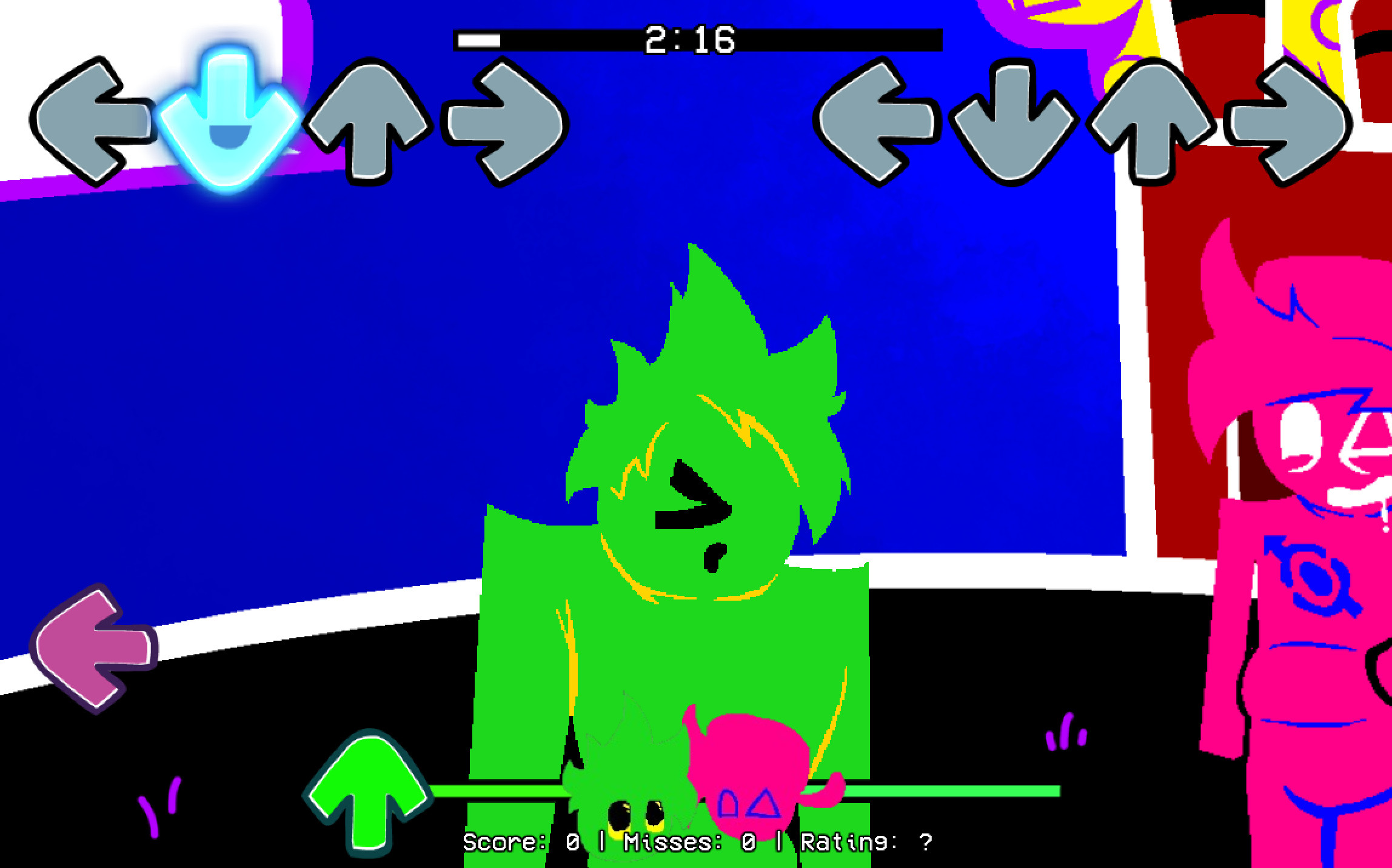 Toxic Tussle (Vs Ashira Moro) Mod for Friday Night Funkin' | FNF Mods