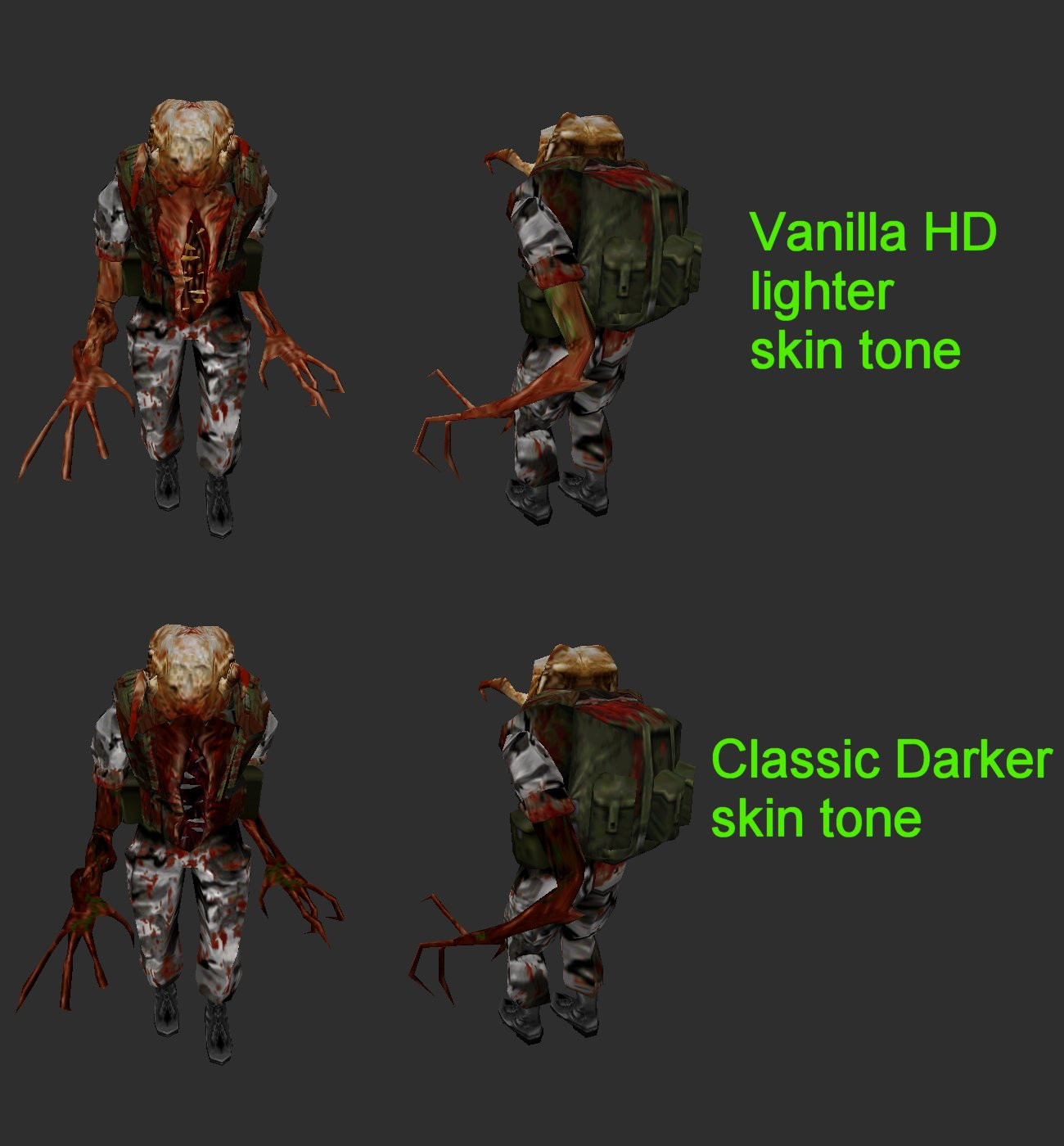 HD Op4 Grunts For HL/BS (Classic Style Palette) Mod for Half-Life | HL Mods