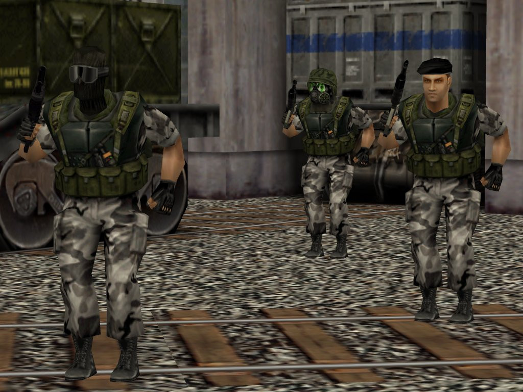 HD Op4 Grunts For HL/BS (Classic Style Palette) Mod for Half-Life | HL Mods