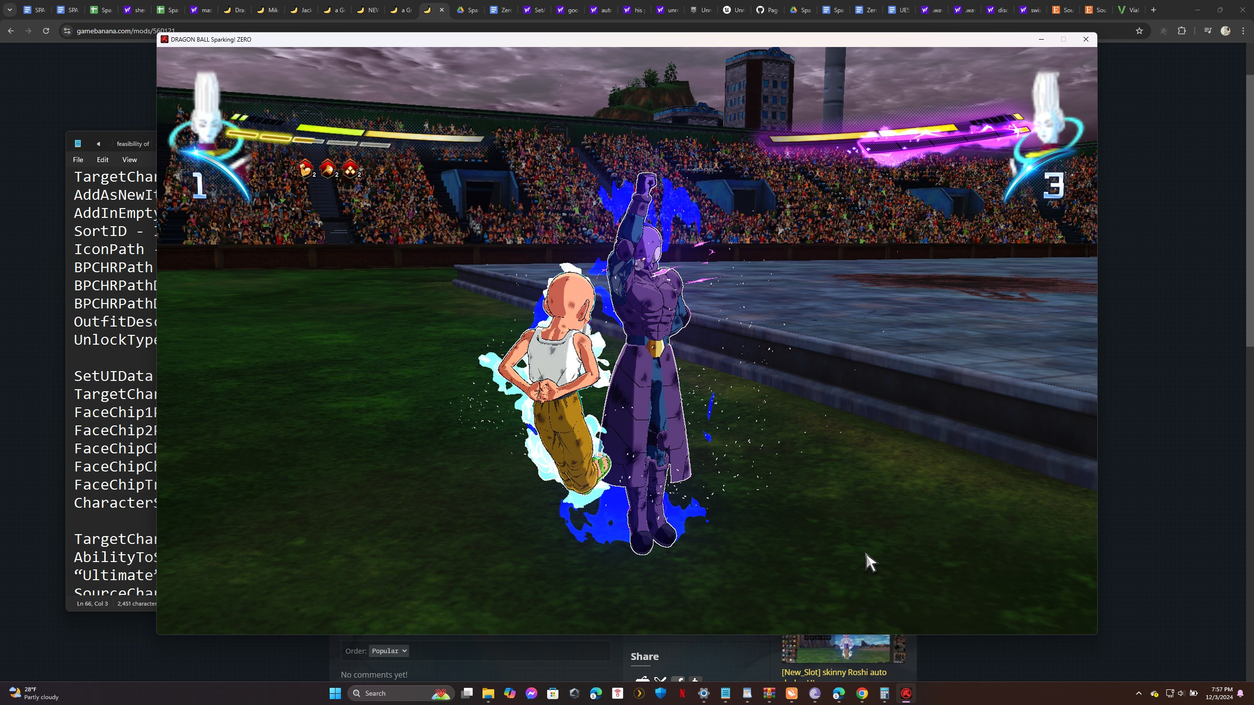 [new_slot] Hit -Auto dodge- ((assassin's Reflex)) Mod for Dragon Ball: Sparking! ZERO | DBSZ Mods