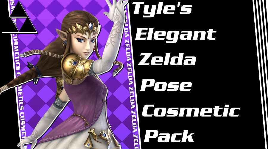 Tyle' Elegant Zelda Pose Mod for Super Smash Bros. Brawl | Brawl Mods