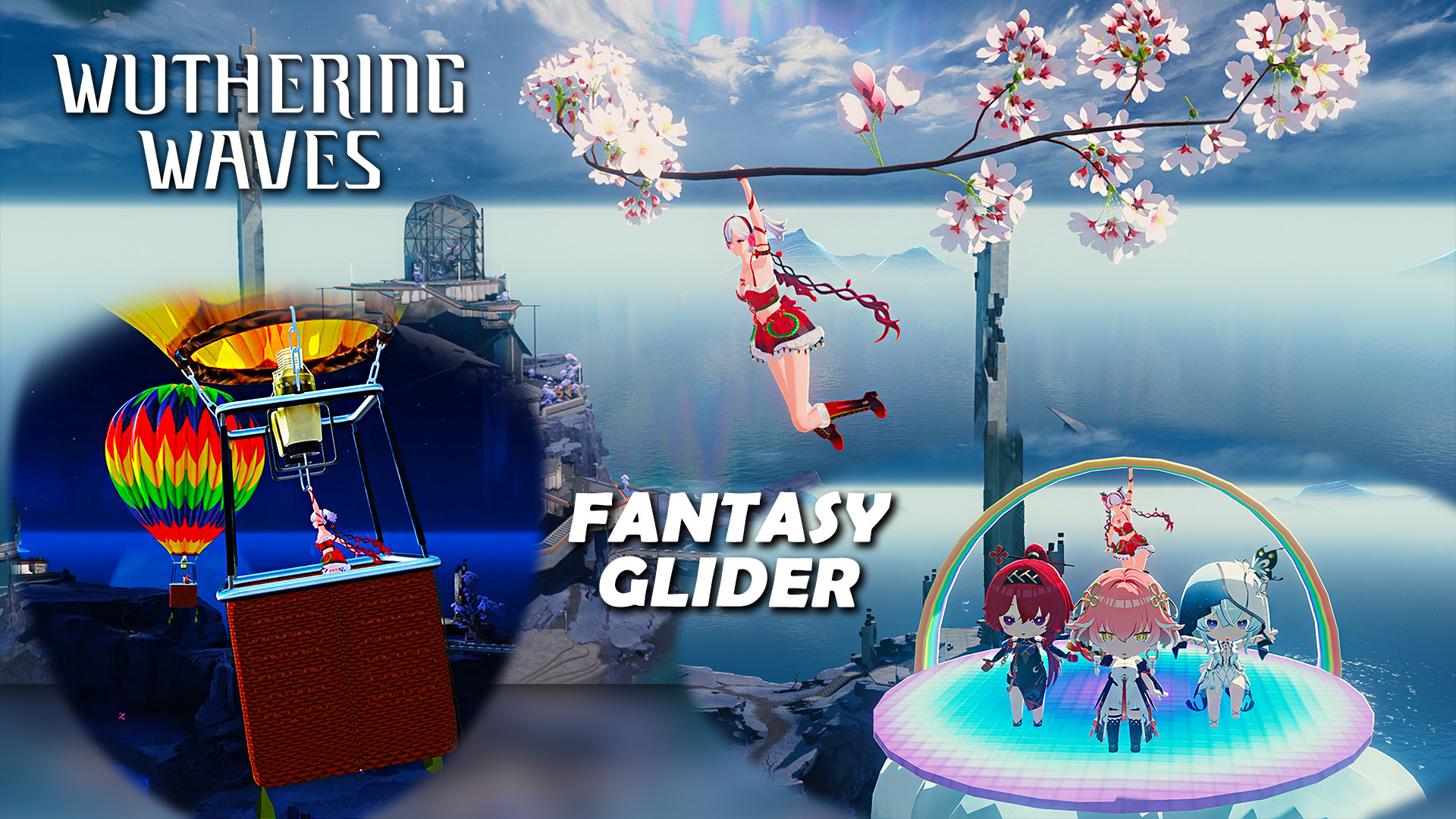 Woju - Fantasy Glider Mod for Wuthering Waves | WuWa Mods