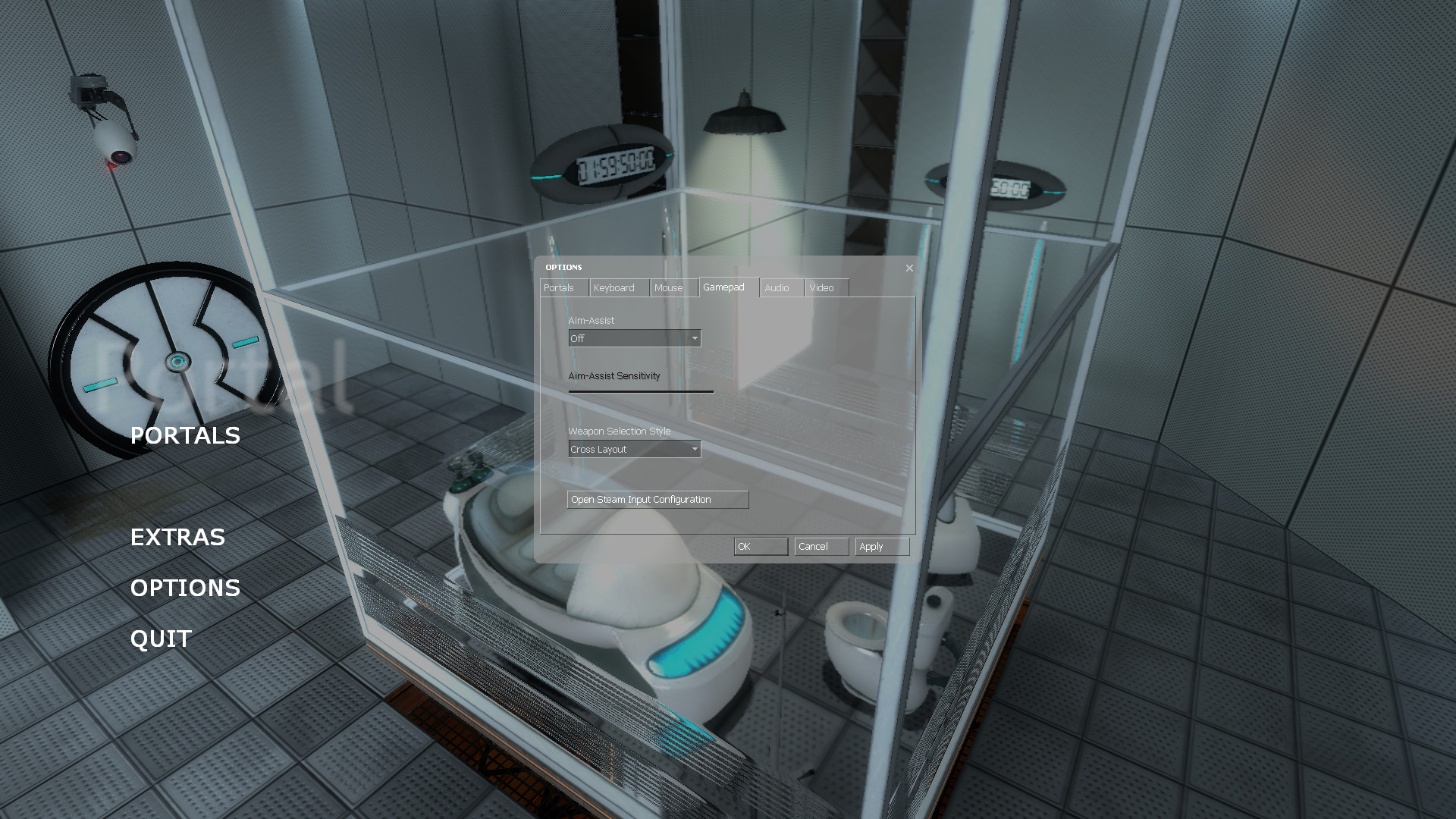 Portal Menu update-20th anniversary hl2 style Mod for Portal | PRTL Mods