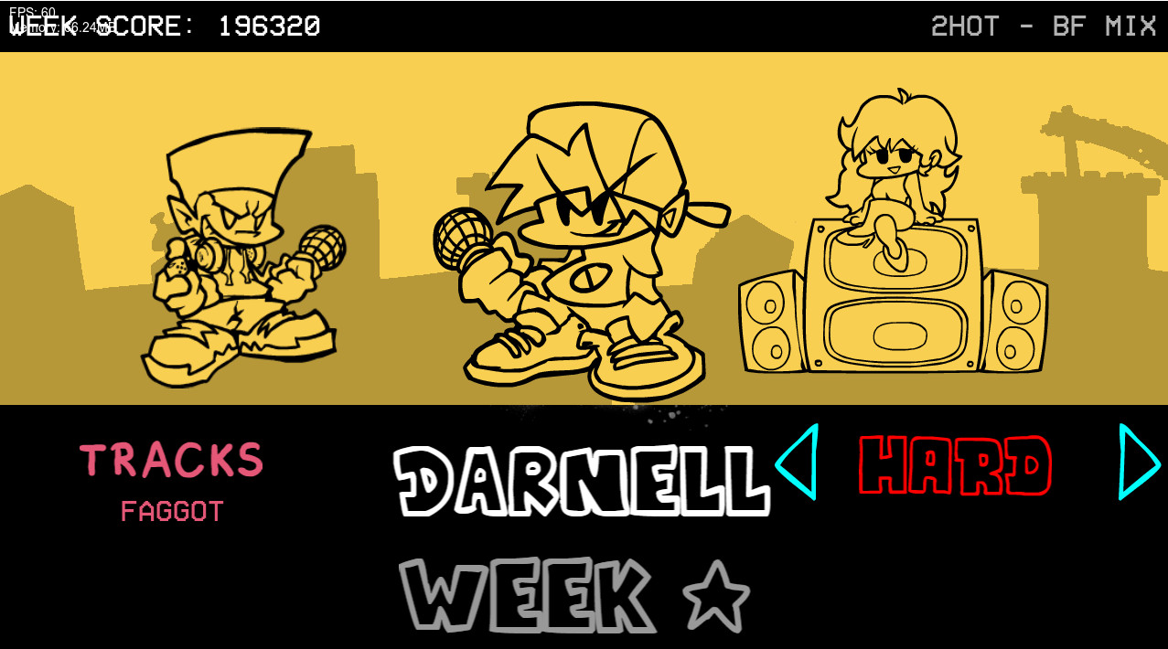 2-Hot Boyfriend Remix Mod for Friday Night Funkin' | FNF Mods