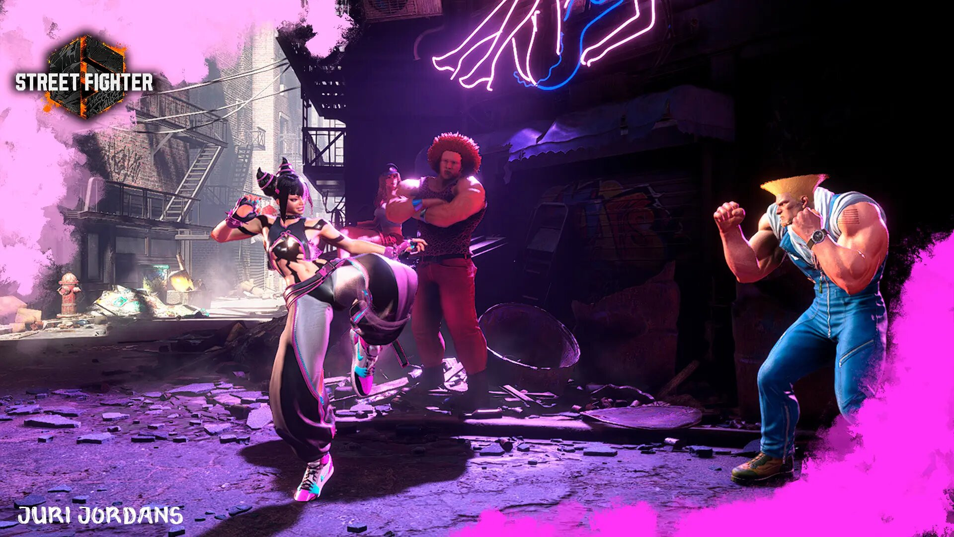 JURI WEARING JORDANS Mod for Street Fighter 6 | SF6 Mods