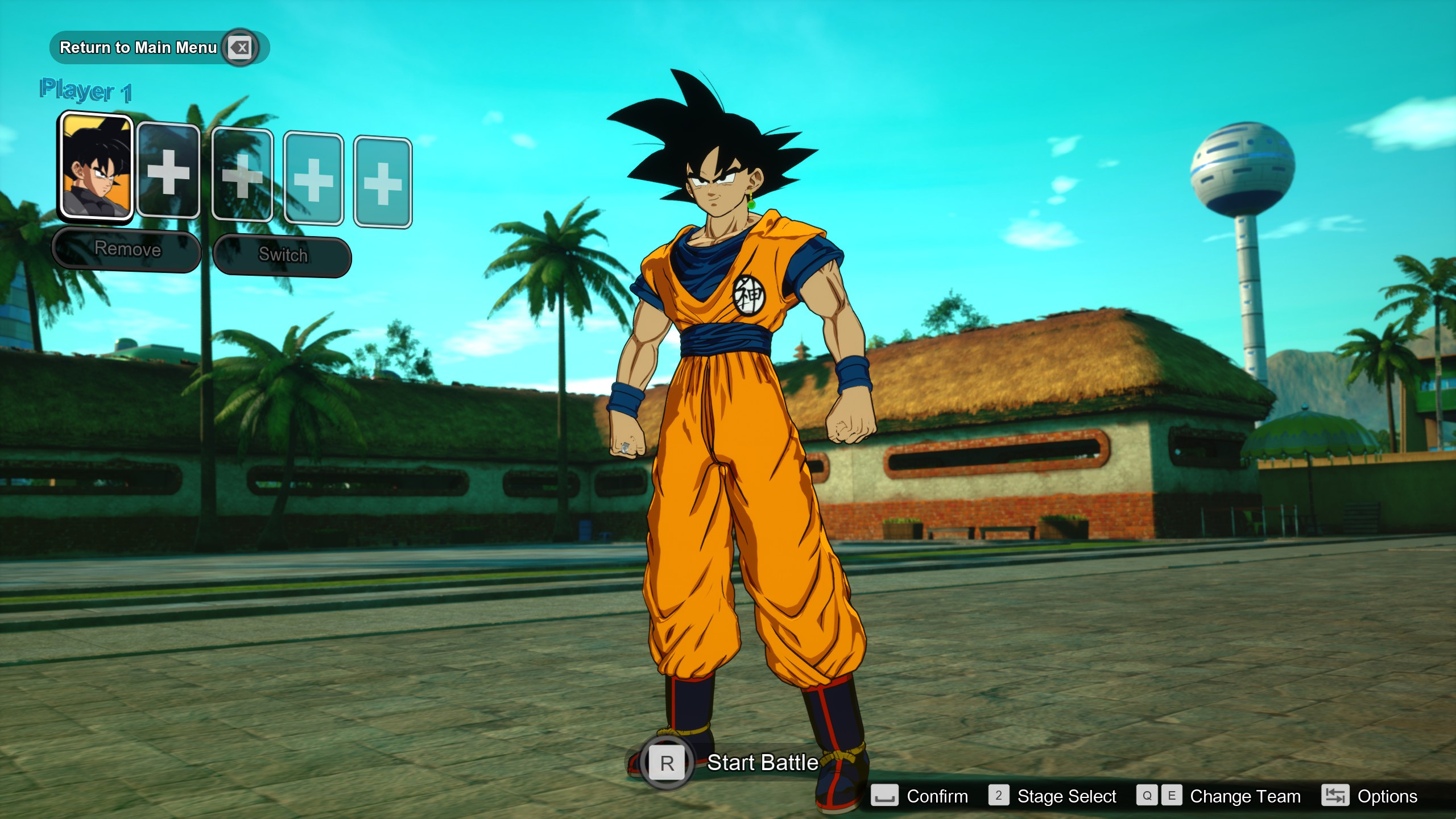 Goku Black in Goku's Gi Mod for Dragon Ball: Sparking! ZERO | DBSZ Mods