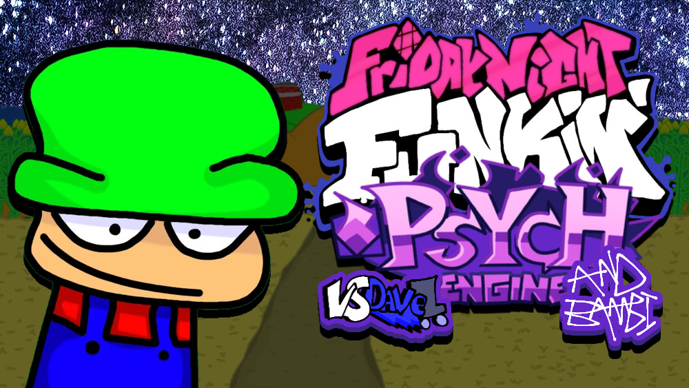 (PSYCH ENGINE) V.S Dave and Bambi 1.02 Mod for Friday Night Funkin ...