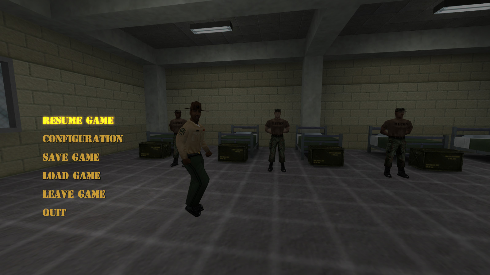 Opposing Force WON Menu restored Mod for Half-Life: Opposing Force | HL:OF Mods