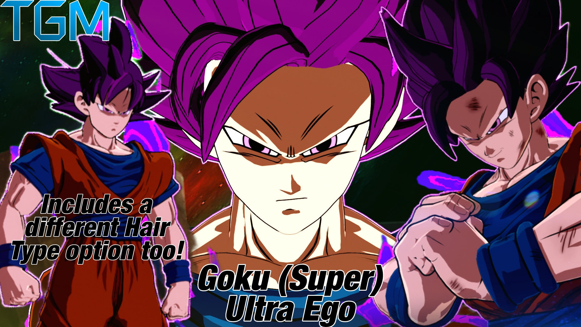 Goku/Gogeta (Super) Ultra Ego Mod for Dragon Ball: Sparking! ZERO ...