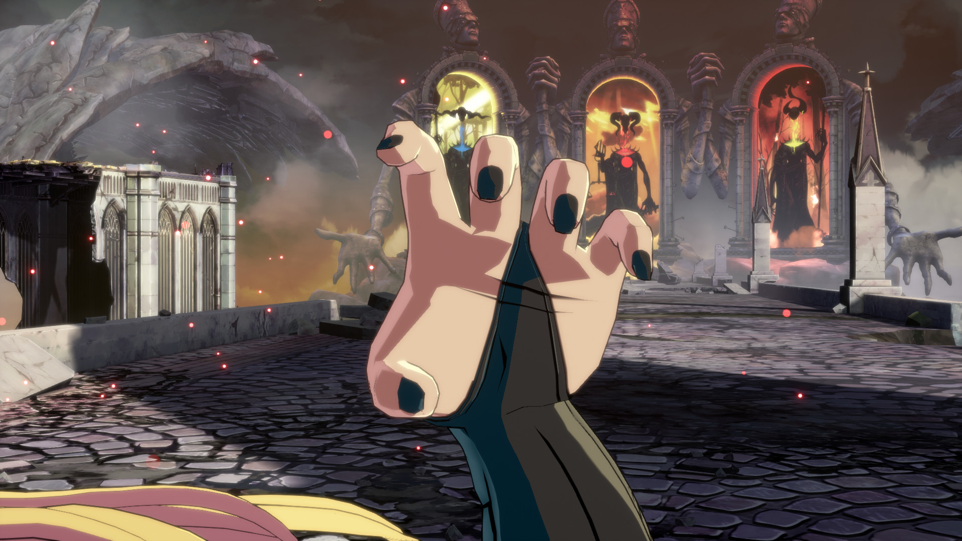 Nail Tech Eddie (Long and Painted Nails for Zato) Mod for GUILTY GEAR ...
