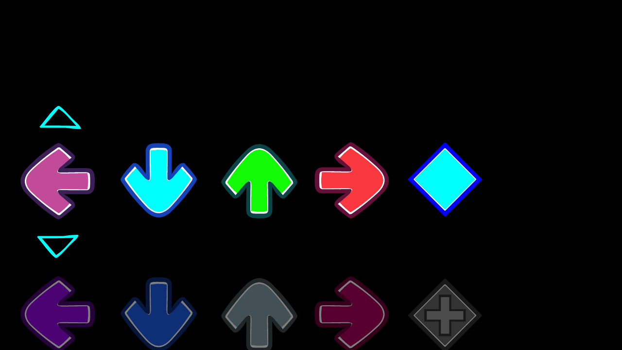 Psych Random Note Colors Script Mod for Friday Night Funkin' | FNF Mods