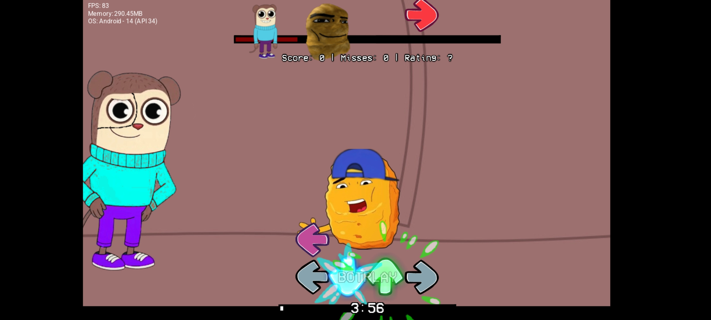 Triflethumb fanmade Mod for Friday Night Funkin' | FNF Mods