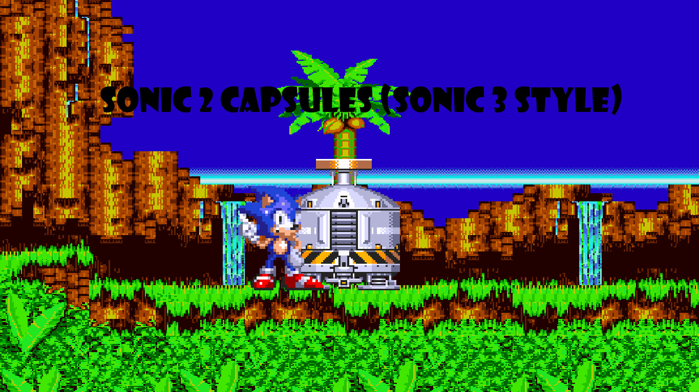 Sonic 2 Capsules (Sonic 3 Style) Mod for Sonic 3 A.I.R. | S3AIR Mods
