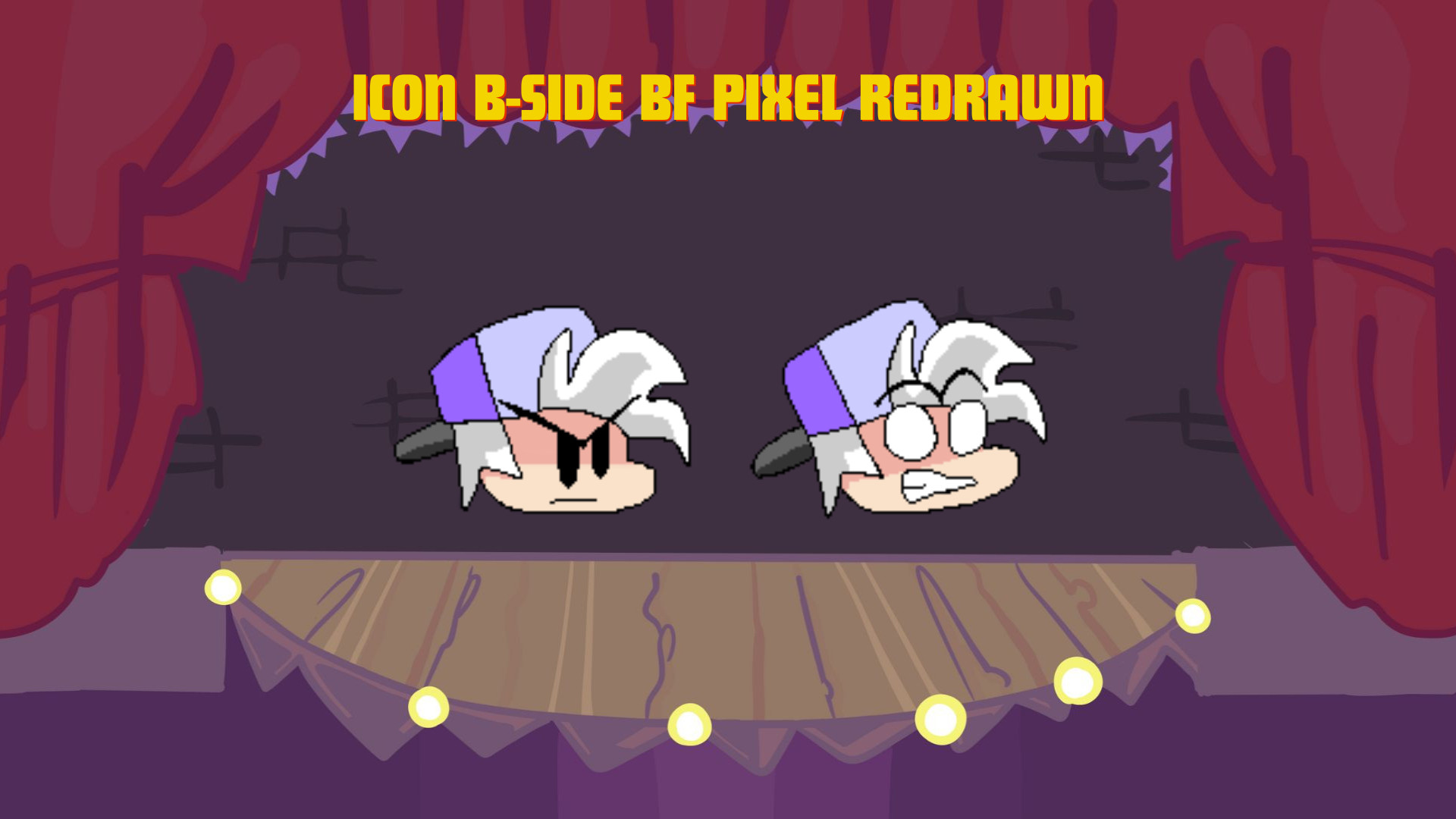 BF Pixel (Upside) REDRAWN Mod for Friday Night Funkin' | FNF Mods