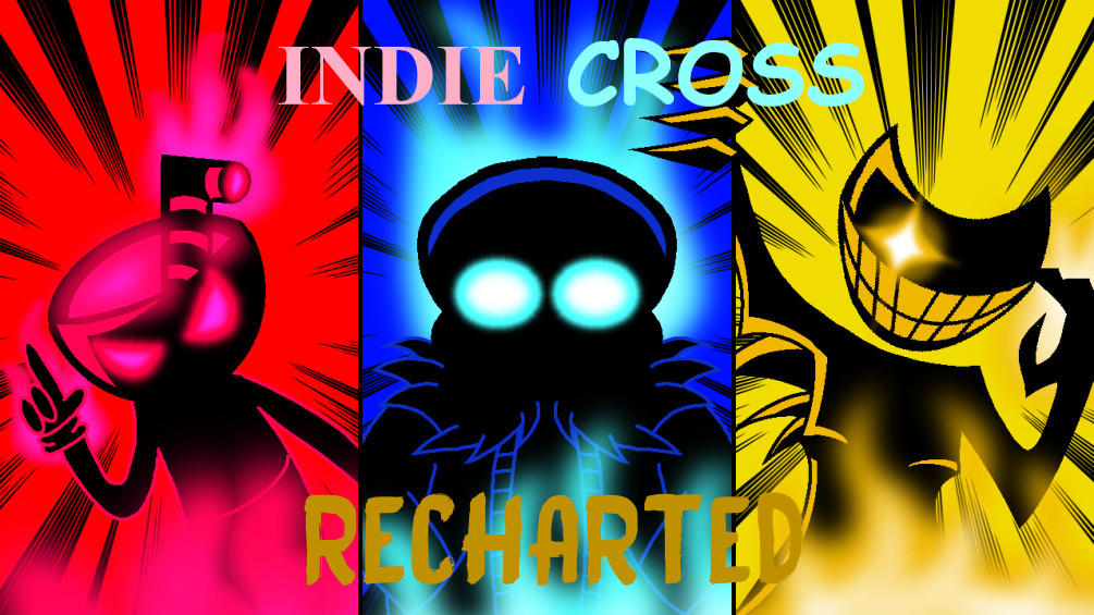 FNF Indie Cross: FULL MOD RECHARTED Mod for Friday Night Funkin' | FNF Mods