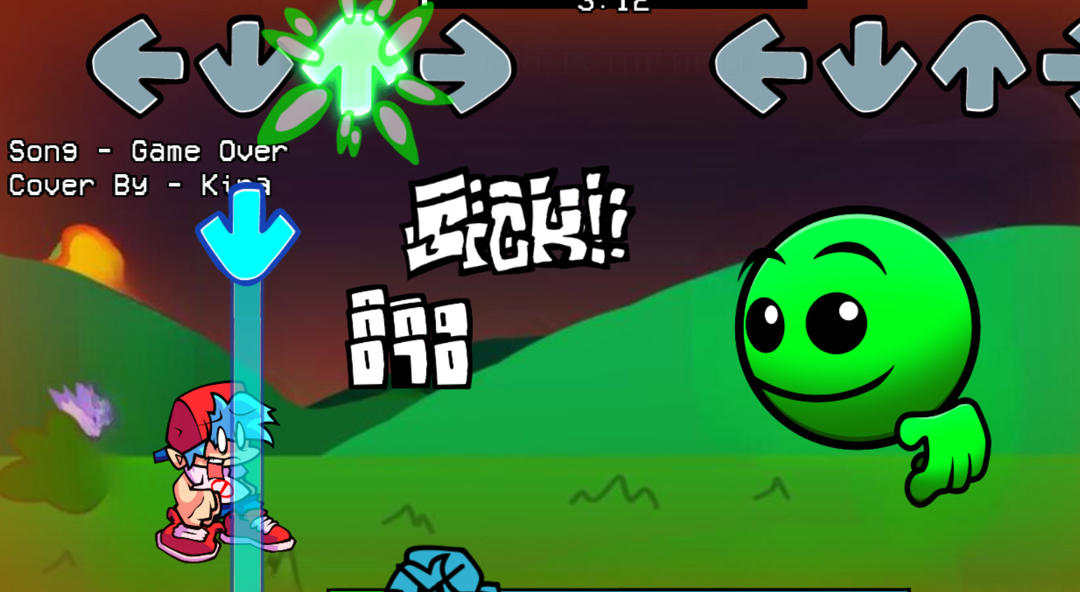 Game Over but Abnormal sings it Mod for Friday Night Funkin' | FNF Mods