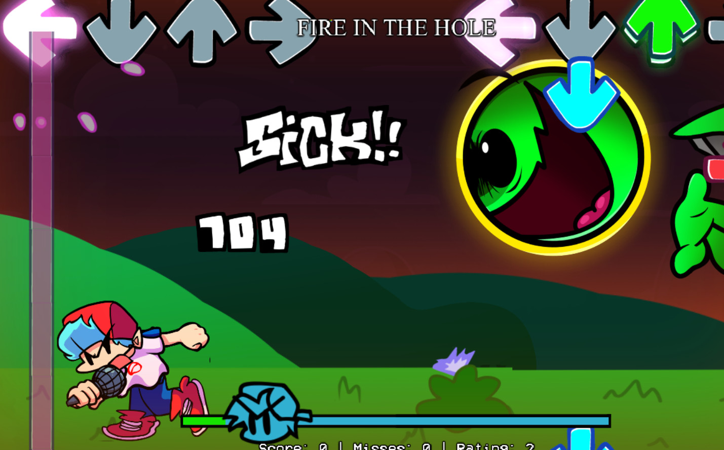 Game Over but Abnormal sings it Mod for Friday Night Funkin' | FNF Mods