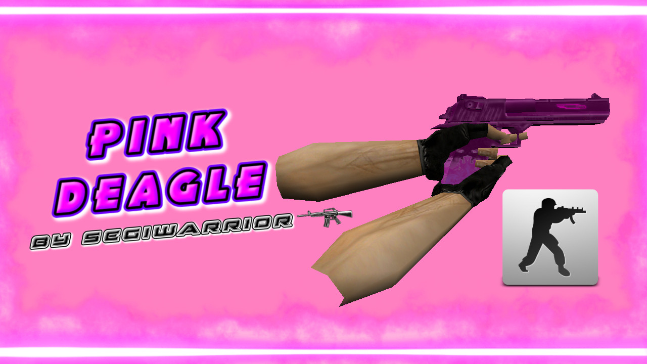 Pink Deagle by SegiWarrior Mod for Counter-Strike 1.6 | CS1.6 Mods