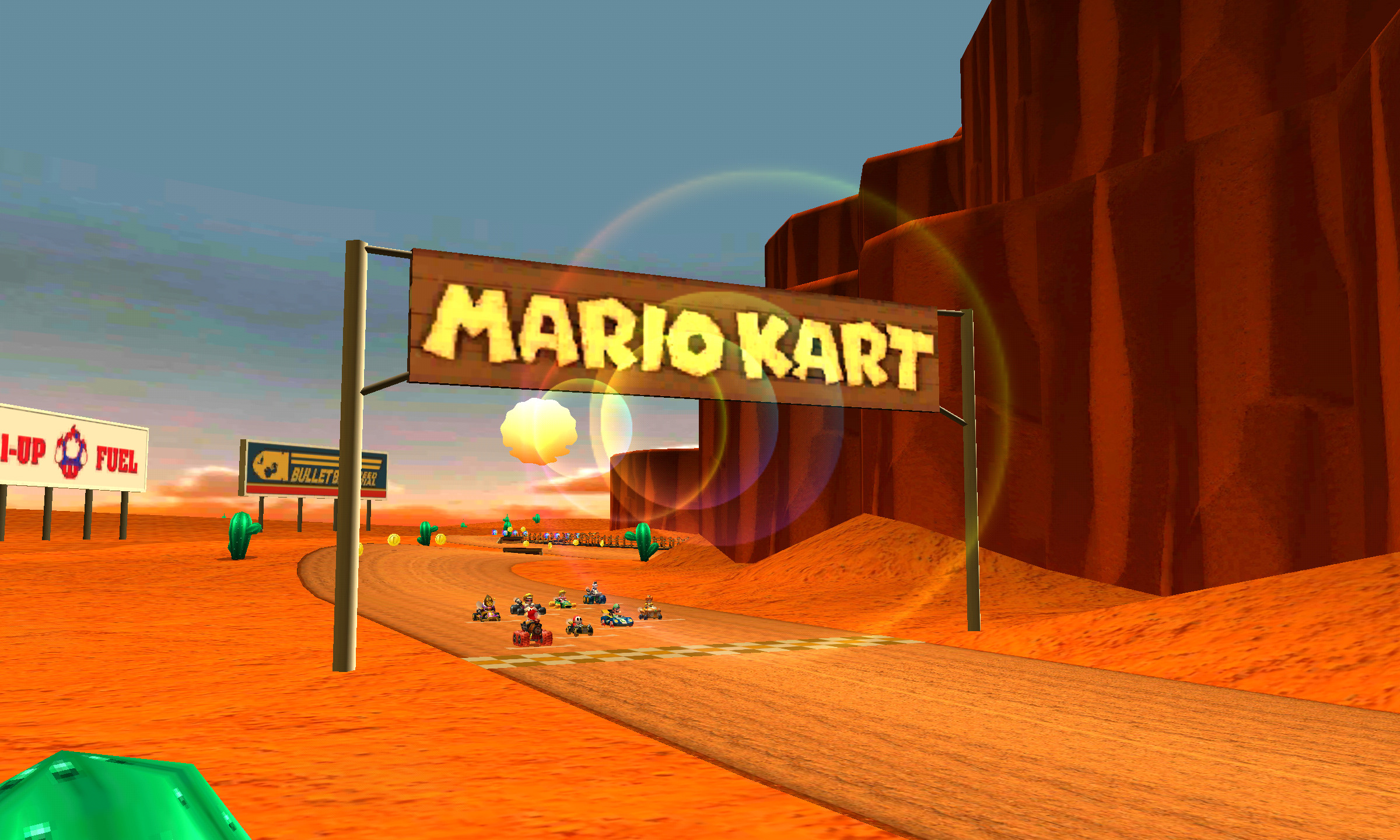 Tour N64 Kalimari Desert 2 Mod for Mario Kart 7 | MK7 Mods