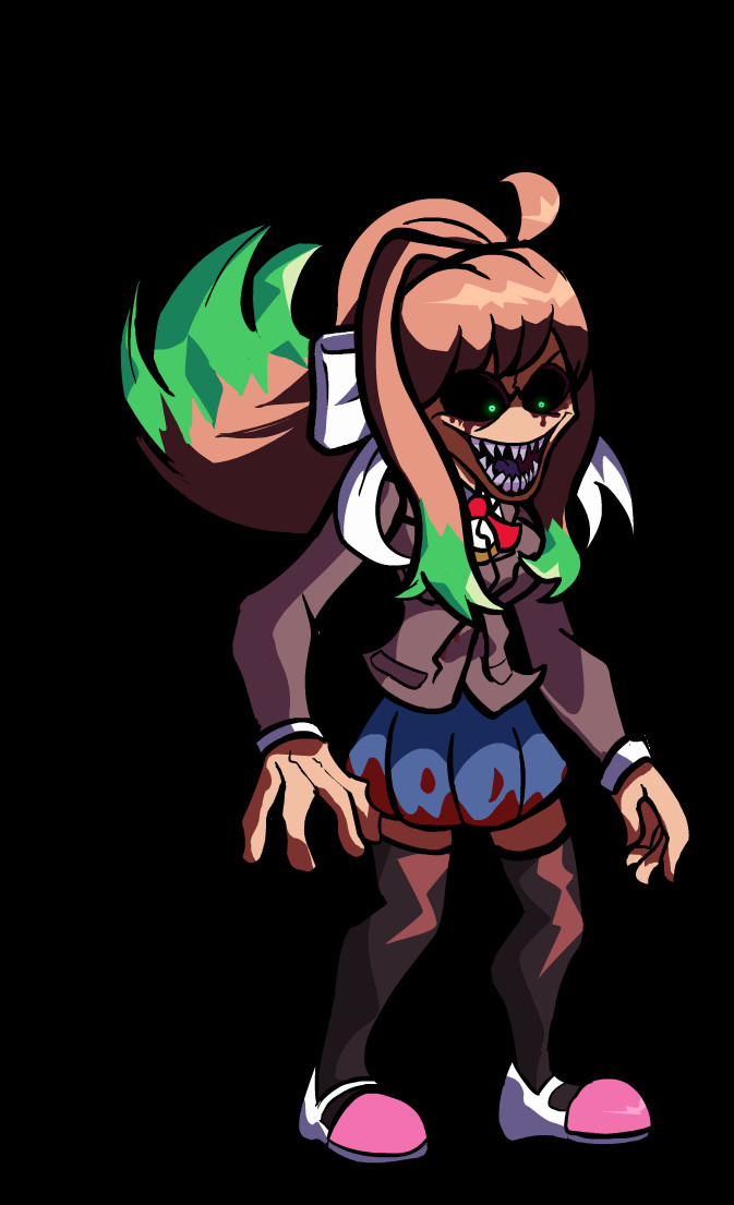 Monika.exe Omnipresent Onichi Mix Mod for Friday Night Funkin' | FNF Mods