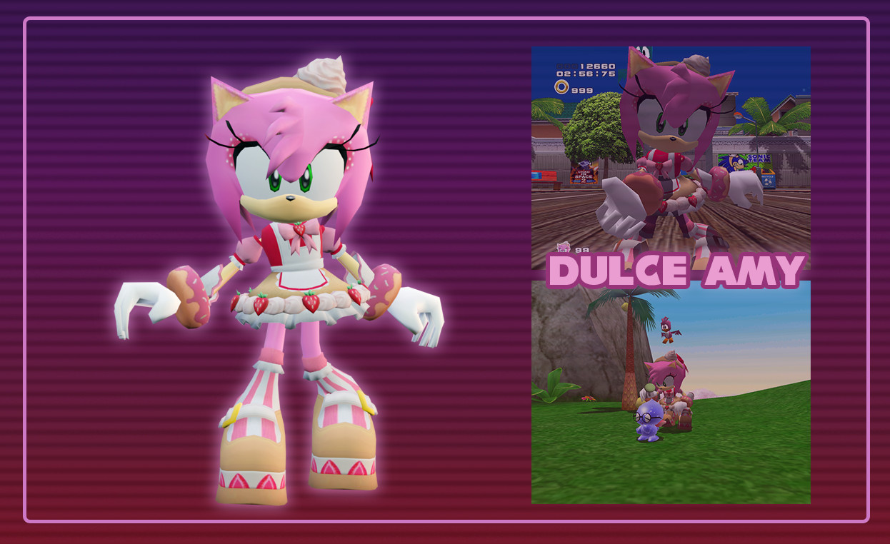 Dulce Amy Mod for Sonic Adventure 2 | SA2 Mods