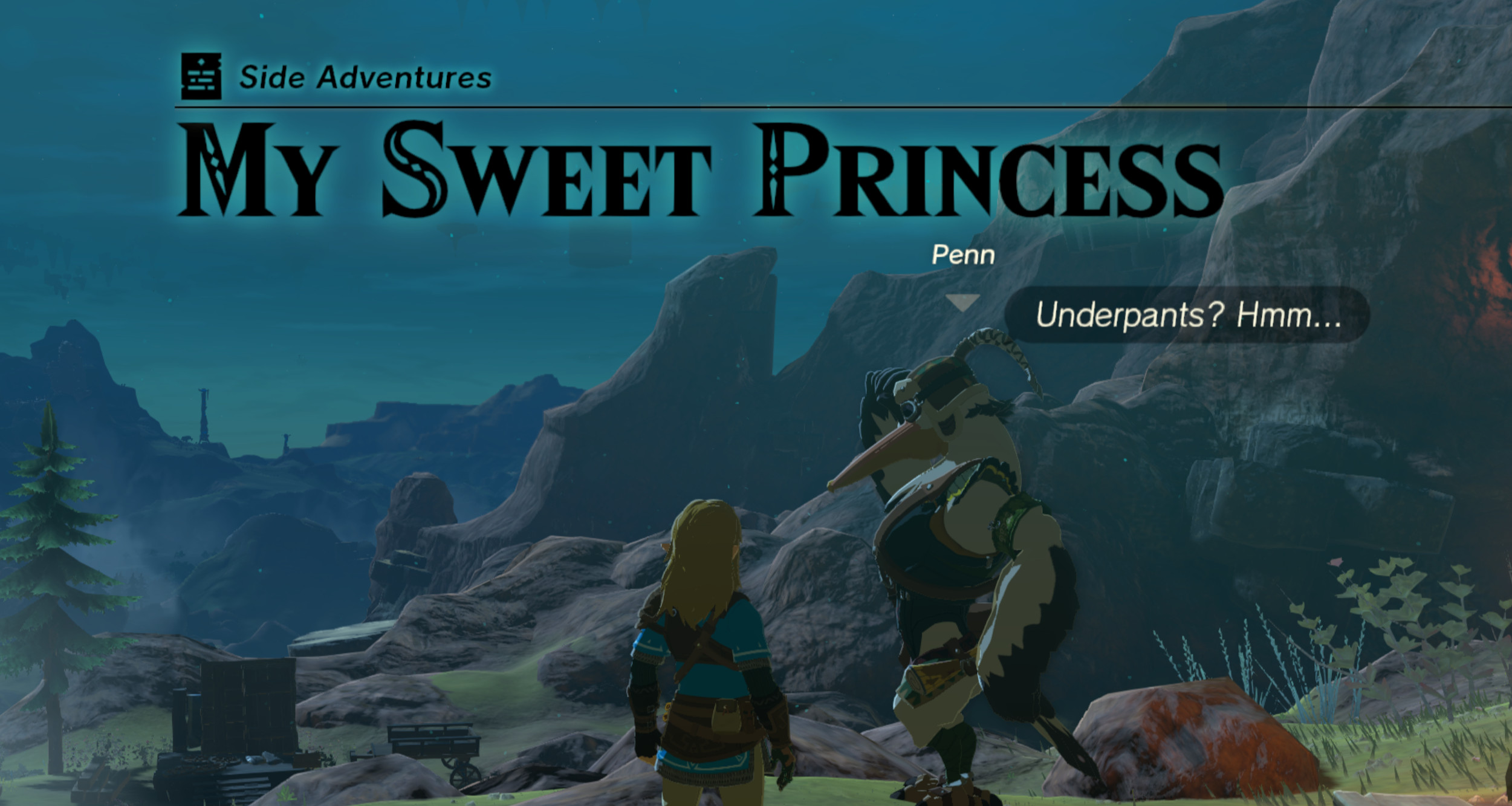 Change "For Our Princess!" to "My Sweet Princess" Mod for The Legend of ...