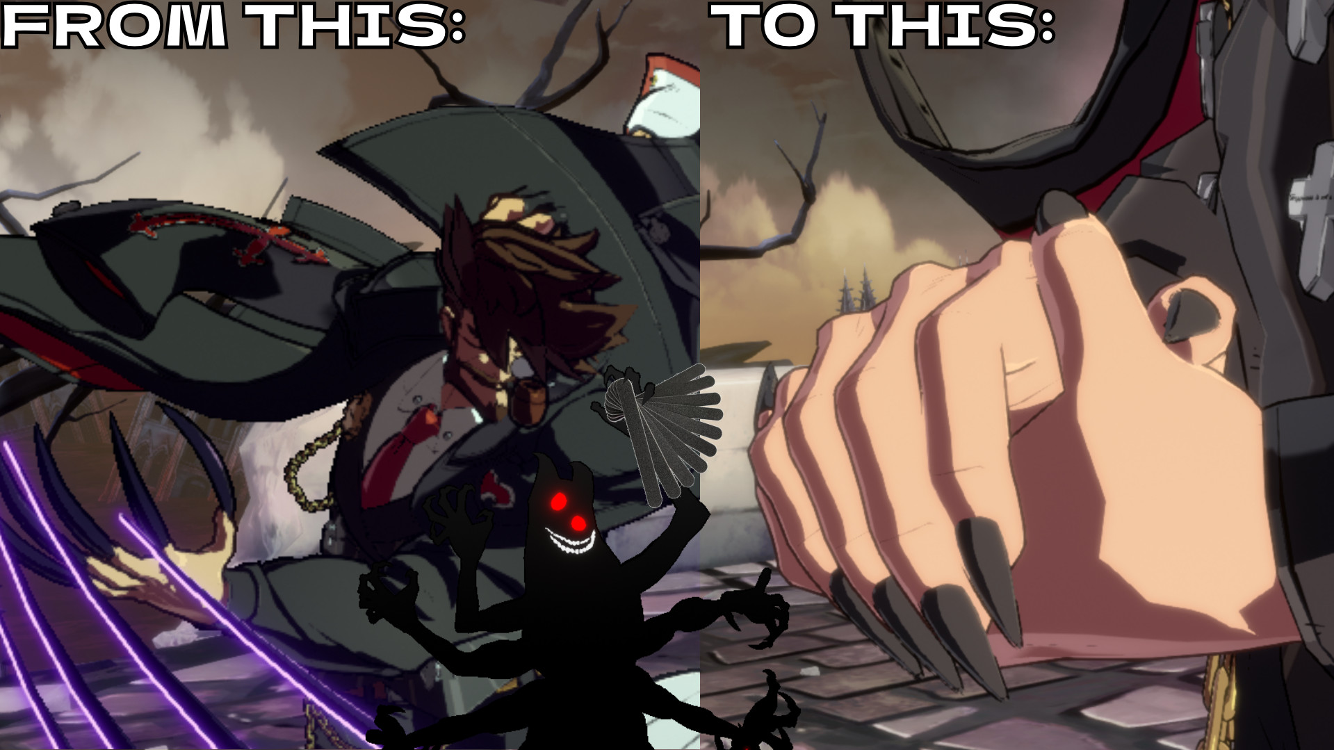 Permanent Trimmed Claws for Slayer Mod for GUILTY GEAR -STRIVE- | GGST Mods