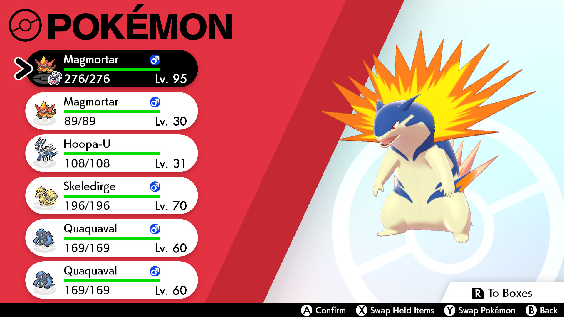 Mega Typhlosion Fanmade Mod for Pokemon Sword & Shield | SWSH Mods